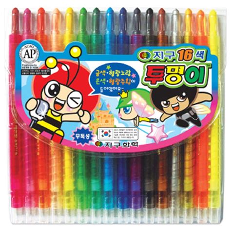 [지구화학] 색연필 샤프식 투명이 16색 믿고 사는 즐거움 Ssg Com