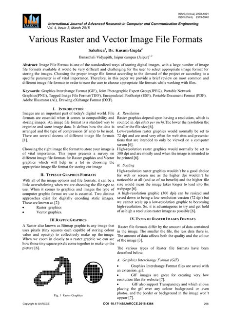 Various Raster And Vector Image File Formats DocsLib