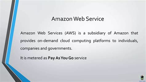 Cloud Computing Aws Ppt