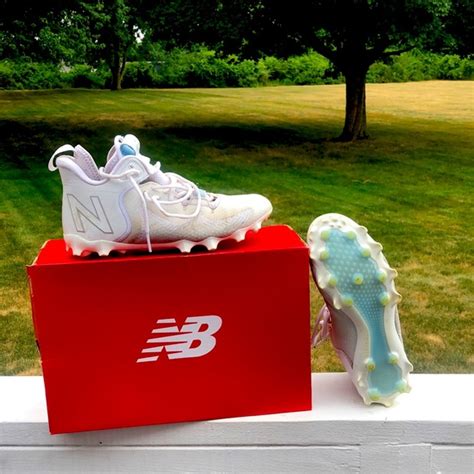 New Balance Shoes White New Balance Football Cleats Poshmark