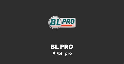 BL PRO | Instagram, Facebook | Linktree