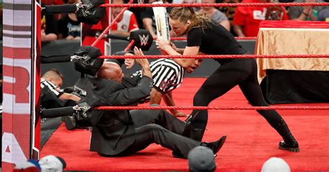 Ronda Rousey Apologizes To Kurt Angle Cageside Seats