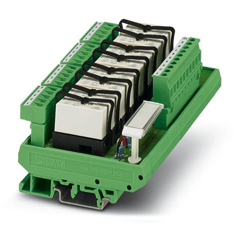 Umk 8 Rmrel Mr 241so93 Multiple Relay Module 2300957 Phoenix