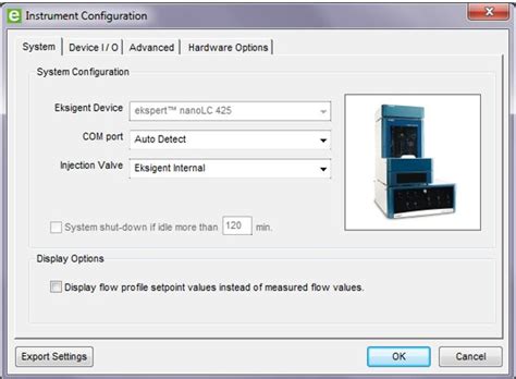 how is a hardware profile created in simulation mode with an eksigent 4