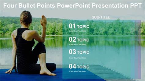 Four Bullet Points PowerPoint Presentation PPT PPTUniverse