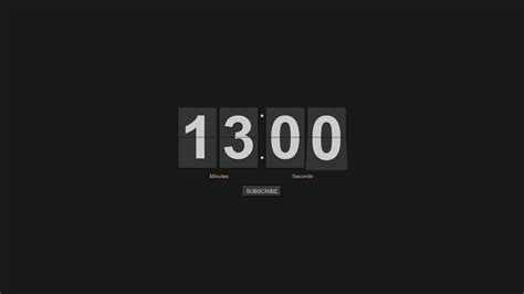 13 Minute Timer Youtube