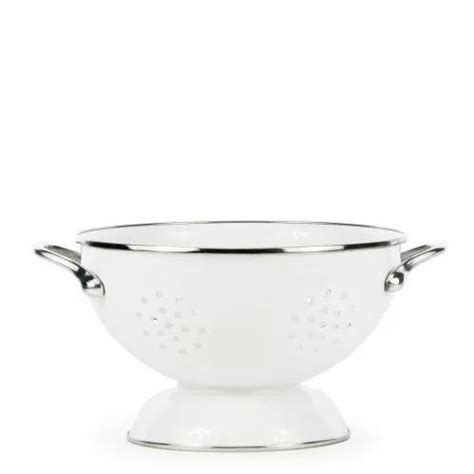 5 Qt Colored Stainless Steel Colander With Base And Handles For Hotel At ₹ 240 Piece In Ghaziabad