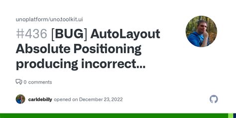 Bug Autolayout Absolute Positioning Producing Incorrect Result · Issue 436 · Unoplatformuno