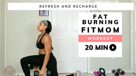 20 Minute Womens Fat Burning Home Workout Youtube
