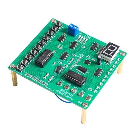 编码锁存器竞赛套件2021年国赛模块c中职电子装调与应用技能大赛 伍陆电子