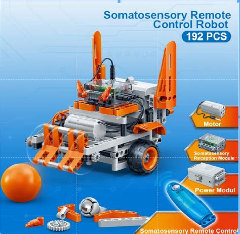 Banbao Somatosensory Remote Control Robot Building Blocks Blocks
