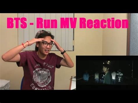 Bts Run Mv Reaction Youtube