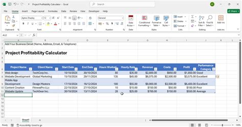 Nested If Statement Simplified Profitability Analysis With Excel