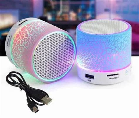 Hi Fi Bluetooth Speaker With Led Light At 75 Piece In New Delhi ID 2849734652897