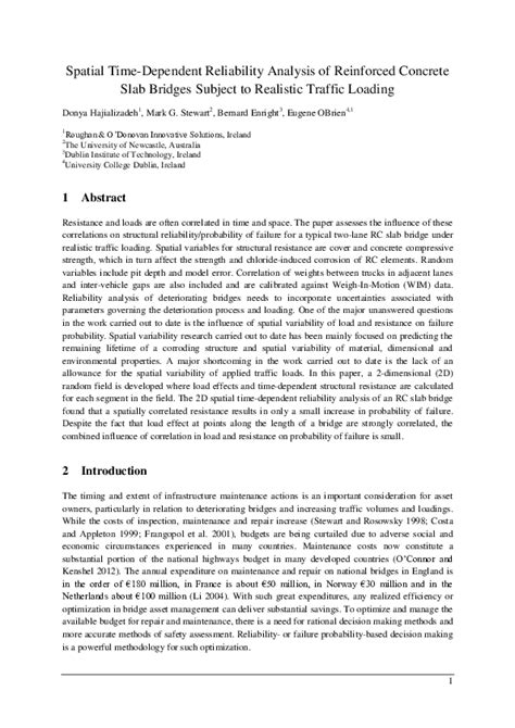 Pdf Spatial Time Dependent Reliability Analysis Of Corroding Pretensioned Prestressed Concrete