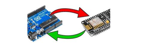 Как организовать обмен данными между Arduino и Nodemcu на основе