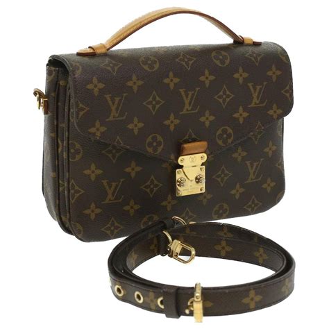Louis Vuitton Monogram Pochette Metis Mm Hand Bag 2way M44875 Lv Auth