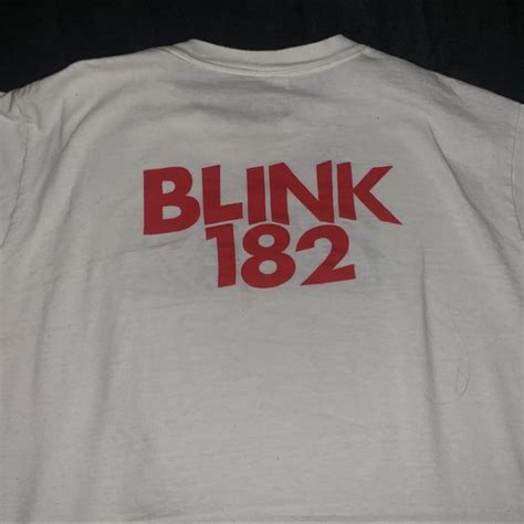 Vintage Blink 182 Tee Blink182 1999 Depop