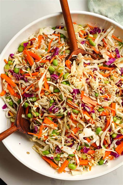 Crunchy Asian Cabbage Salad Suebee Homemaker