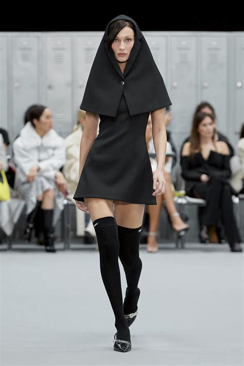 Bella Hadid Rocks Peroxide Brows And Face Piercings For Givenchy Fashion Show