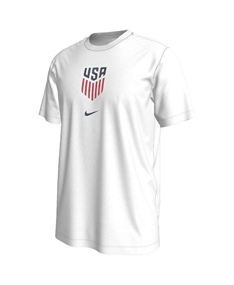 Nike Mens White Usmnt Crest T Shirt Macys
