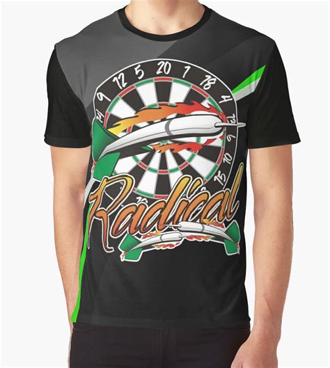 Radical Darts Shirt Graphic T Shirt By Mydartshirts Dart Shirts Custom Shirts T Shirt