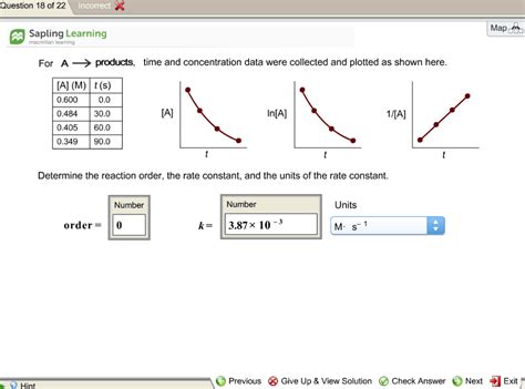OneClass: Question 18 of 22 Incorrect Map Sapling Learning macmillan learning For A â products ...