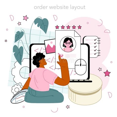 typersetter online service or platform website constructing stock