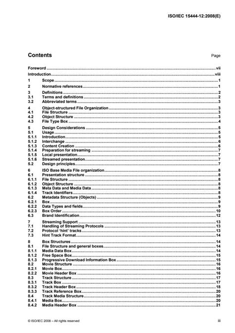 ISO IEC 15444 12 2008 Information Technology JPEG 2000 Image Coding System Part 12 ISO Base