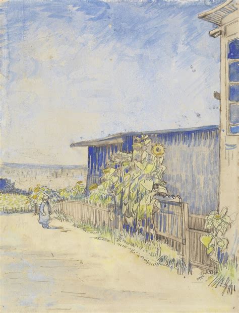 Van Gogh Sunflowers Sketch At Explore Collection