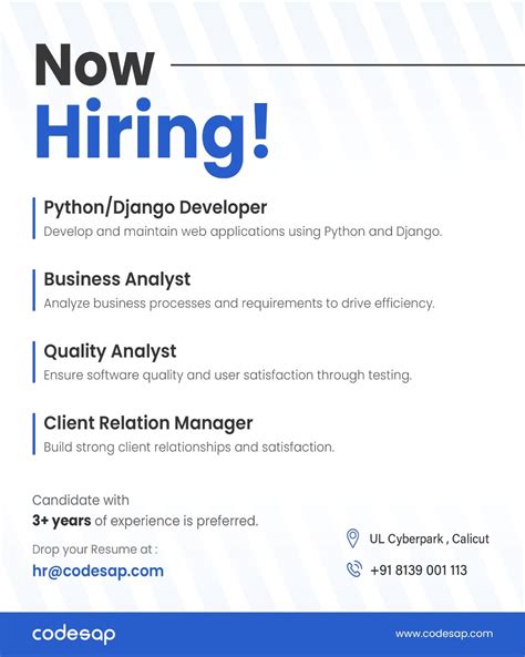 codesap ™ on linkedin now hiring python django developer develop and