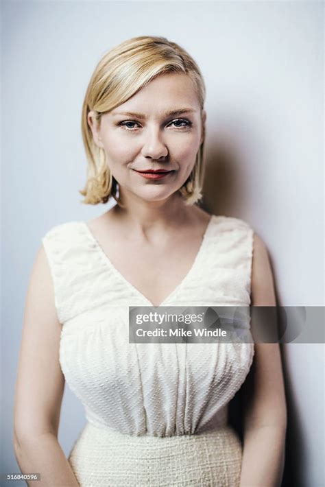 Actress Kirsten Dunst Is Photographed For Portrait Session On March