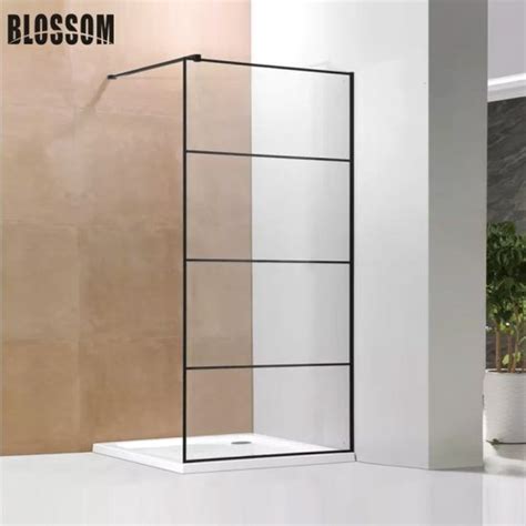 Bulk Buy Half Frosted Glass Walk In Fixed Glass Shower Door Panel Price