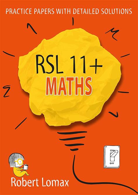 Rsl 11 Plus Books 11 Maths Practice Papers And Detailed Answers Uk Robert Lomax