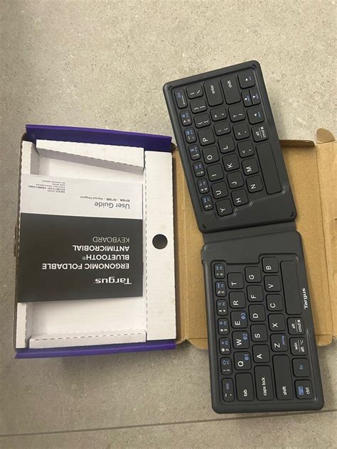 Targus Ergonomic Foldable Bluetooth Keyboard Computers Tech Parts
