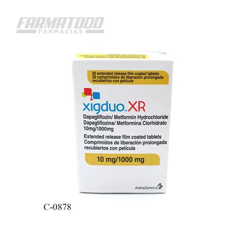 Xigduo Xr 10mg1000mg X 30 Comprimidos Farmatodo