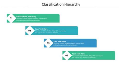 Classification Hierarchy Powerpoint Presentation And Slides Ppt Slide