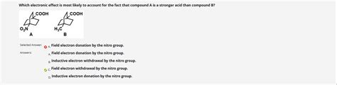 Solved Selected Answer And A Field Electron Donation By The