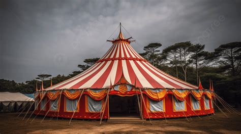 Inside Circus Tent Background