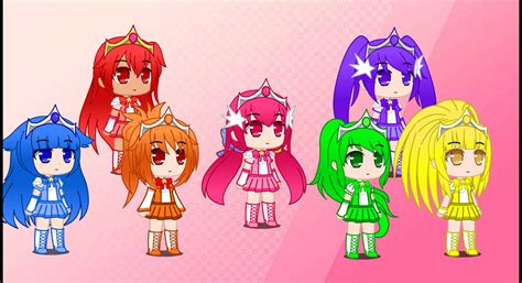 Seven Smile Pretty Cures In Gacha Club By Joshuat1306 On Deviantart