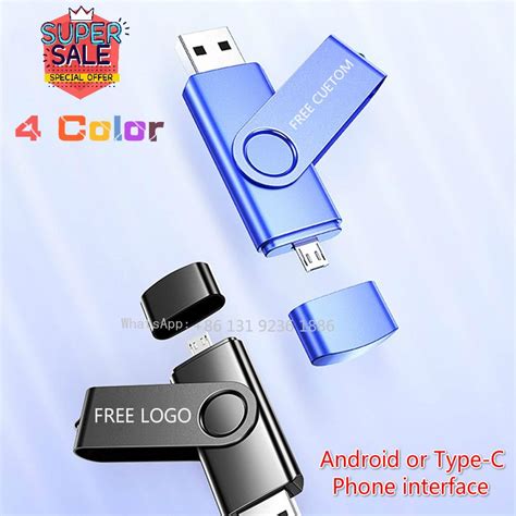 OTG USB Flash 16GB 64GB TYPE C Usb Flash Drive 128gb Memory Stick ...