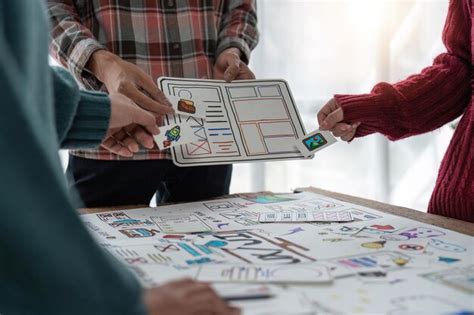 Premium Photo Close Up Group Of Asian Creative Team Programing Designers Participate In All