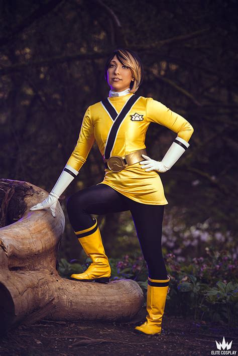 Yellow Power Ranger Samurai Costume