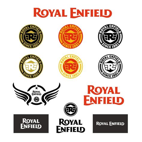 Royal Enfield Logo Emblem Vector Cut Files Instant Download Etsy