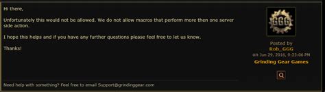 Is PoE Flask Macro Bannable Or Allowed