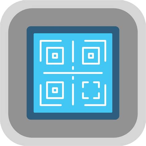 Qr Flat Round Corner Icon 43014559 Vector Art At Vecteezy