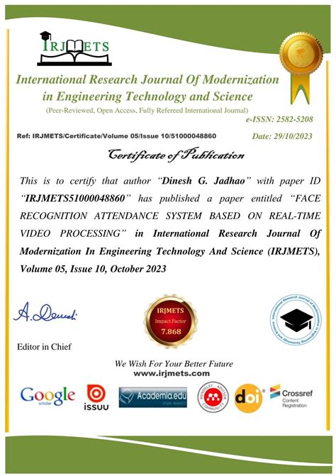 dinesh jadhao on linkedin irjmets machinelearning researchpaper