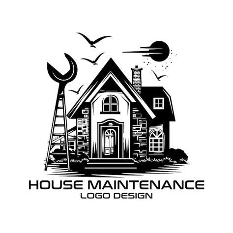Premium Vector House Maintenance Vector Logo Design