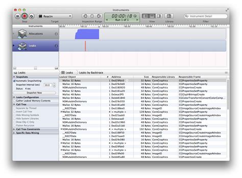 Ios Memory Leaks In IOS But Not IOS Foundation UIKit Quartzcore Stack Overflow