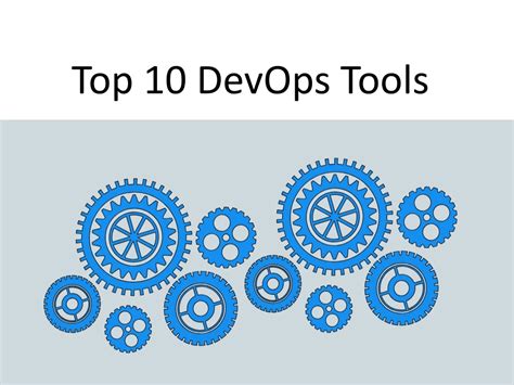 Ppt Top 10 Devops Tools Powerpoint Presentation Free Download Id